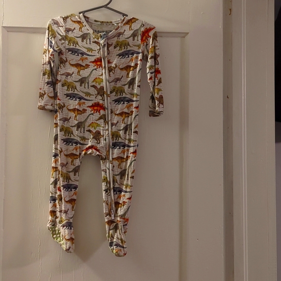 Bums & Roses | Pajamas | Bums Roses Dinomite Footed Sleeper | Poshmark